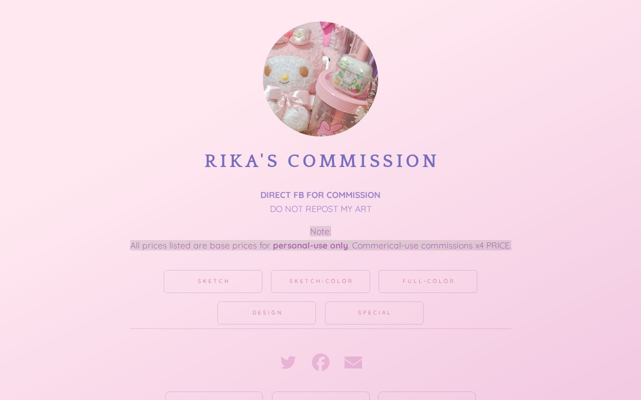 Rika's commission